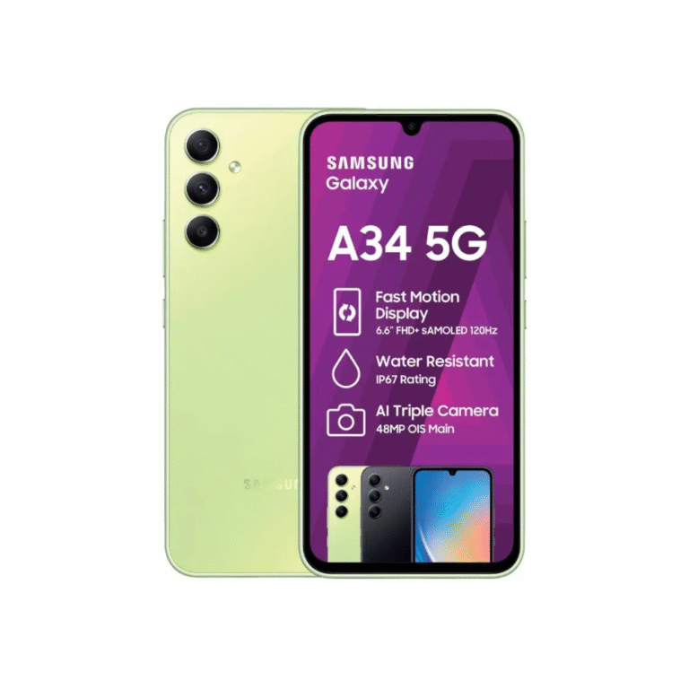 Samsung A34 5G 128GB Lime (Best) – SM Mobile